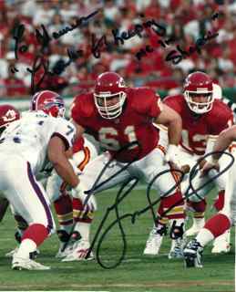 Testimonials, Joe Montana, Tim Grunhard, Kansas City Chiefs
